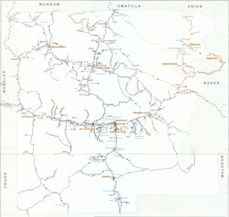 Maps – Grant County Oregon Chamber of Commerce