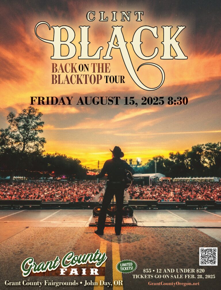 Grant County Fair Concert – Clint Black – Grant County Oregon Chamber ...