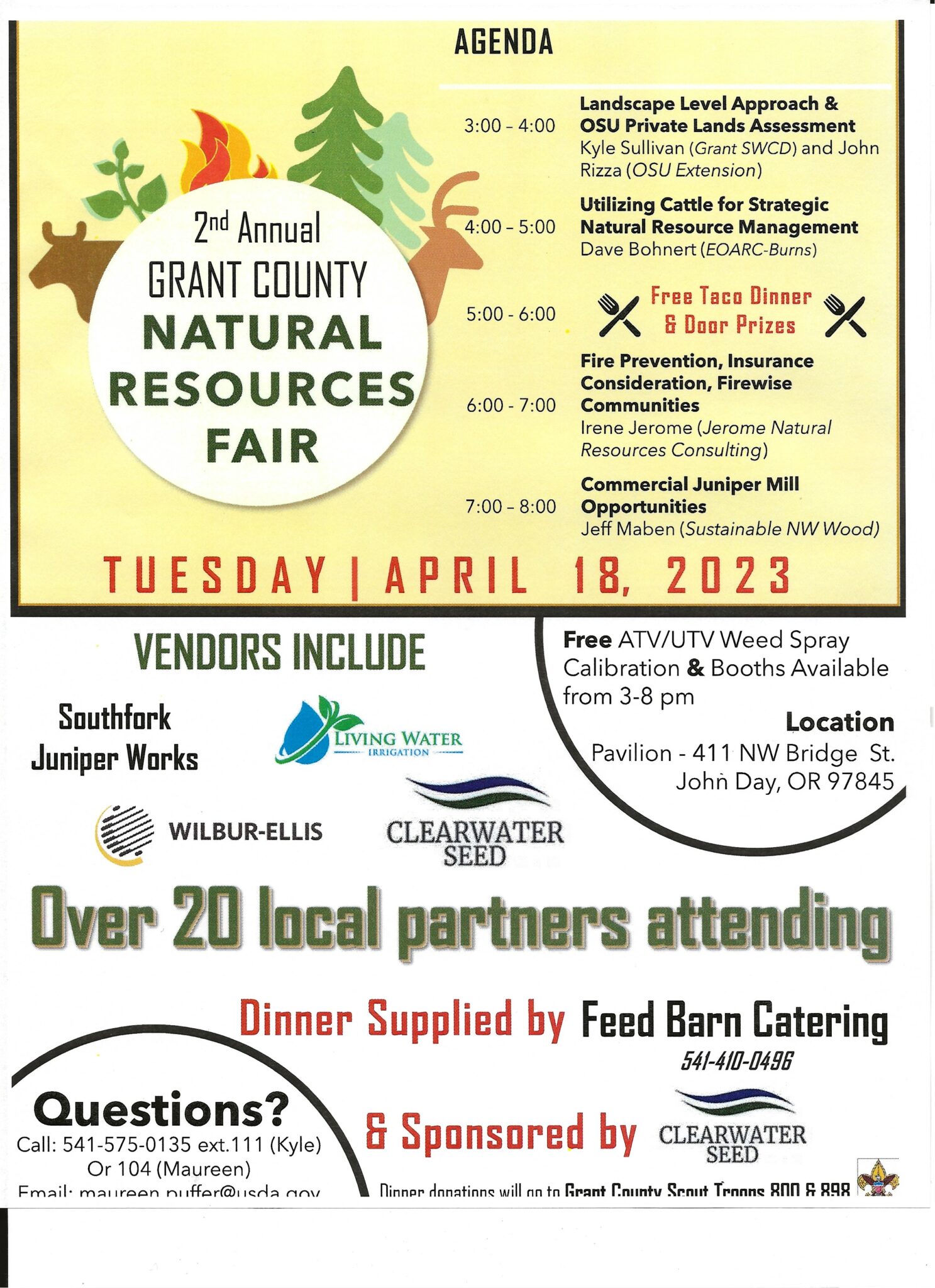 2nd Annual Grant County Natural Resources Fair – Grant County Oregon ...