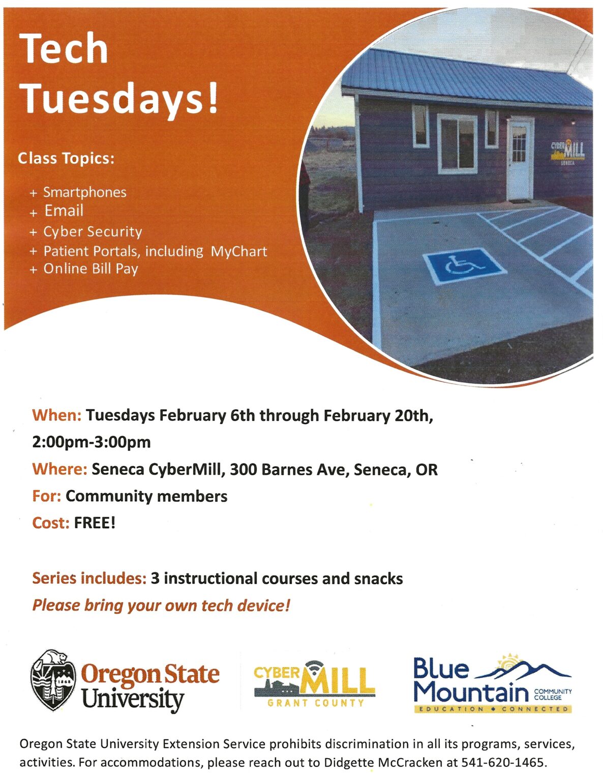 Tech Tuesdays! Seneca Cyber Mill – Grant County Oregon Chamber of Commerce